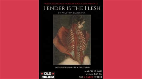 Wretched Reads Horror Book Club Tender Is The Flesh Movie Screening