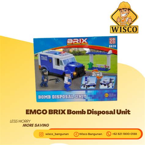 Jual Emco Brix Bomb Disposal Unit Kota Batam Wisco Bangunan Indonesia Tokopedia