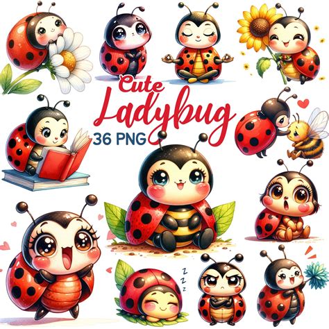 Cute Ladybug Clipart