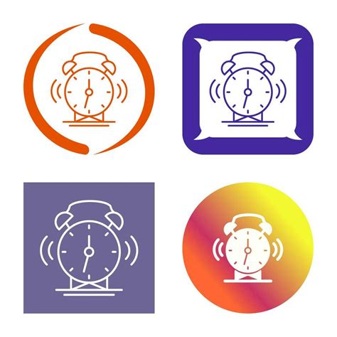 Alarm Clock Vector Icon 34352478 Vector Art At Vecteezy