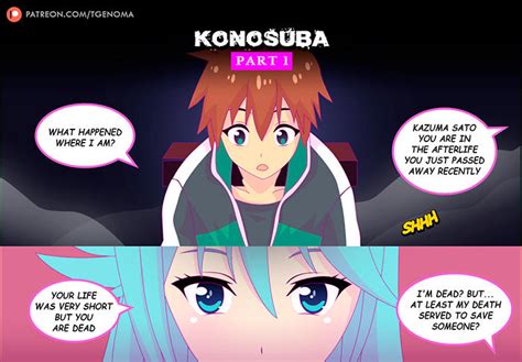 Konosuba Part 1 Tg Tf Gender Bender Manga By Tgenoma On Deviantart