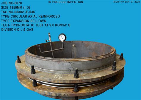 Testing Flexican Bellows