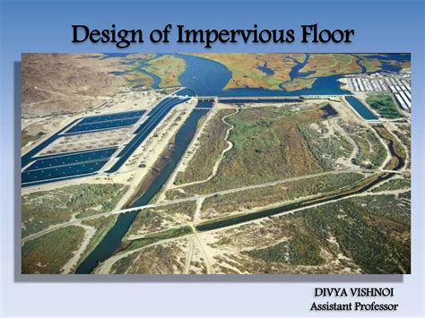 Theory For Impervious Floor Pptx