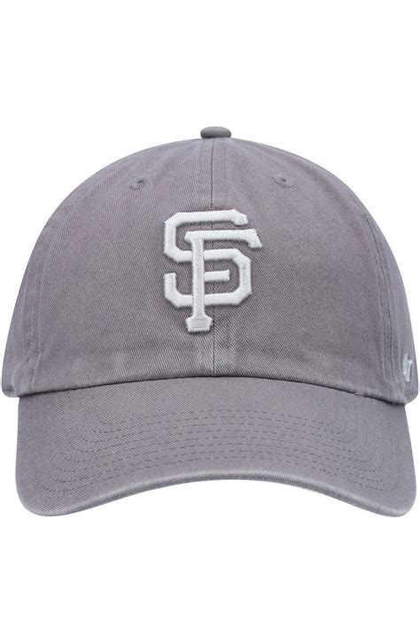 47 Mens 47 Gray San Francisco Giants Tonal Ballpark Clean Up
