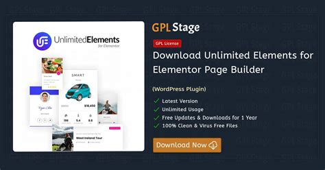Unlimited Elements Pro For Elementor