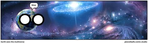Earth Sees The Multiverse Comic Studio