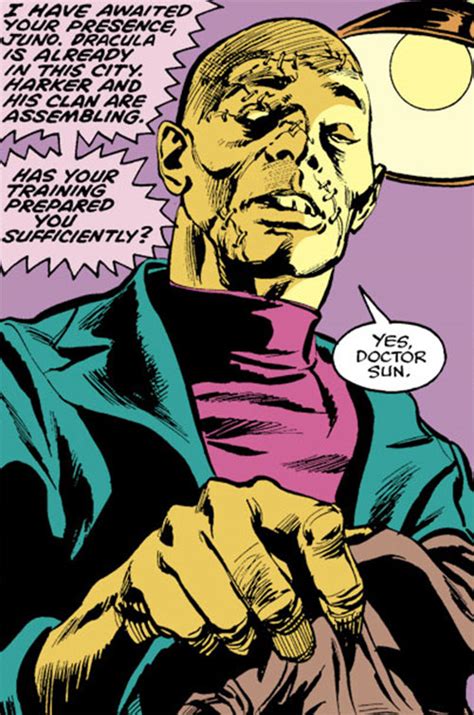 Juno Dracula Enemy Marvel Comics Doctor Sun Ally