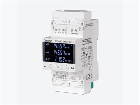 Cvm E3 Mini Itf Wieth Analizador De Redes Trifásico Carril Din I4smart