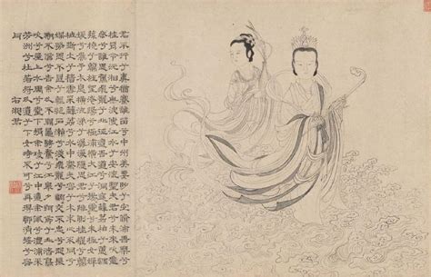窈窕妩媚，愁思沸郁：品张渥《九歌图》 百科ta说