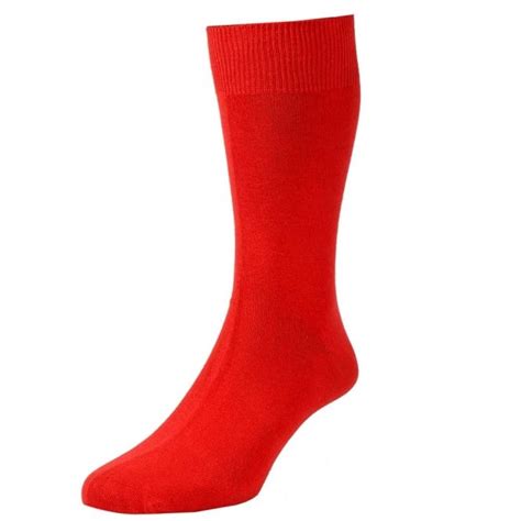 Red Tube Socks