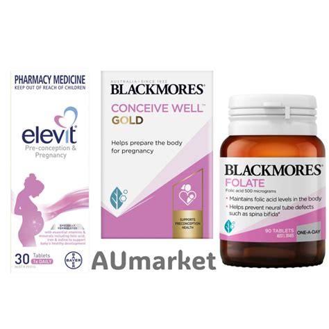 Jual Elevit Pre Conception And Pregnancy Pro Mil Multivitamin 30 Tablets