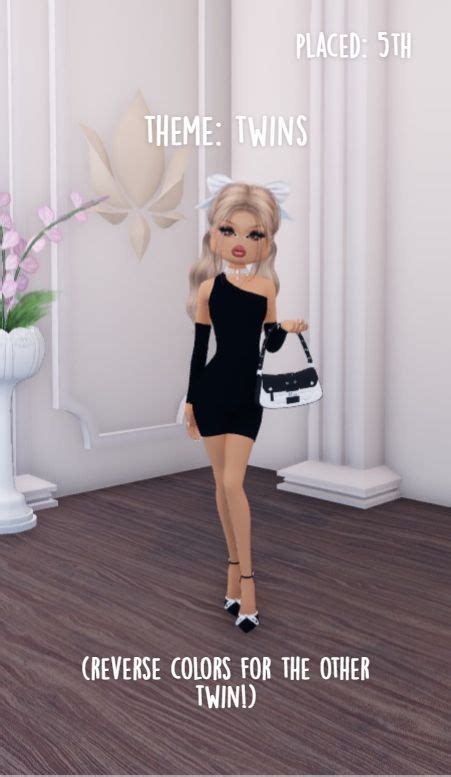 Theme Twins Dress To Impress Doll Dresses Diy Duo Dress