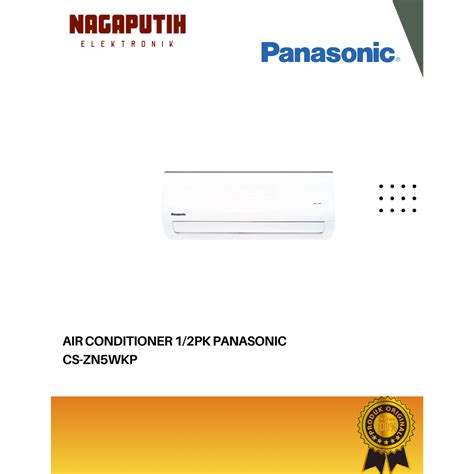 Jual Ac Panasonic Split 1 2 Pk Cs Zn5wkp Standard Shopee Indonesia