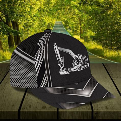 Personalized Excavator Classic Cap Cp1187ps Bmts