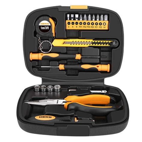 Set Scule Deko Tools Tz21 21 Instrumente De Lucru Negruportocaliu