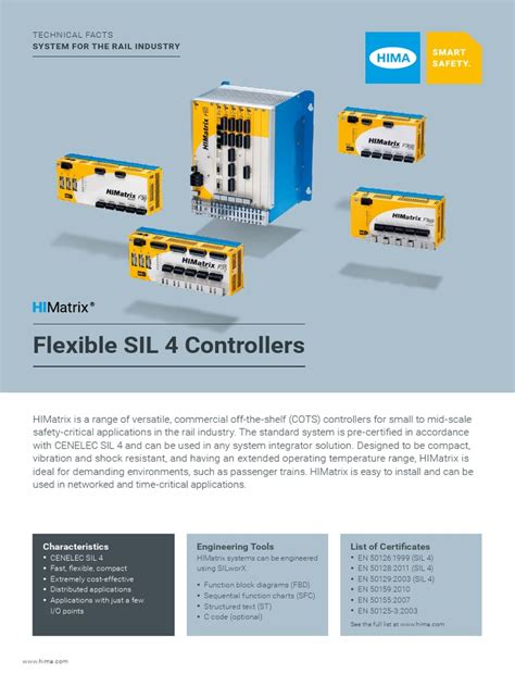 Hima Technical Facts Himatrix Co Pu00012492 Download Free Pdf Relay