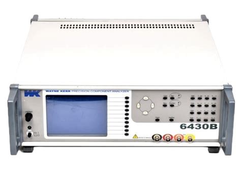 Rent Or Buy Wayne Kerr 6430b Precision Component Analyzer 500 Khz