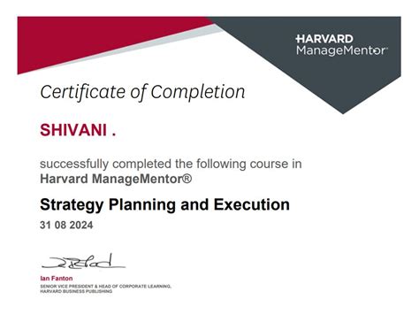 Strategyplanning Professionaldevelopment Harvardmanagementor