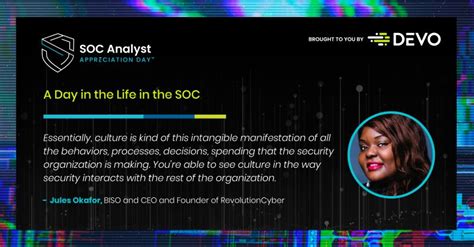 Soc Analyst Day A Day In The Life In The Soc Dan Wilbricht