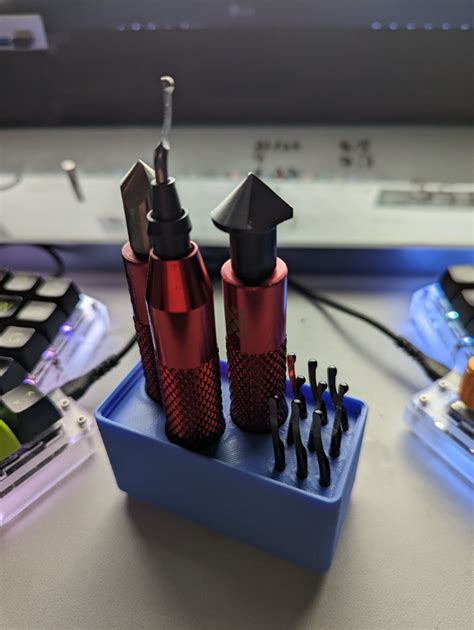 Deburring Triple Tool Gridfinity Set By Genghisjohn Download Free Stl