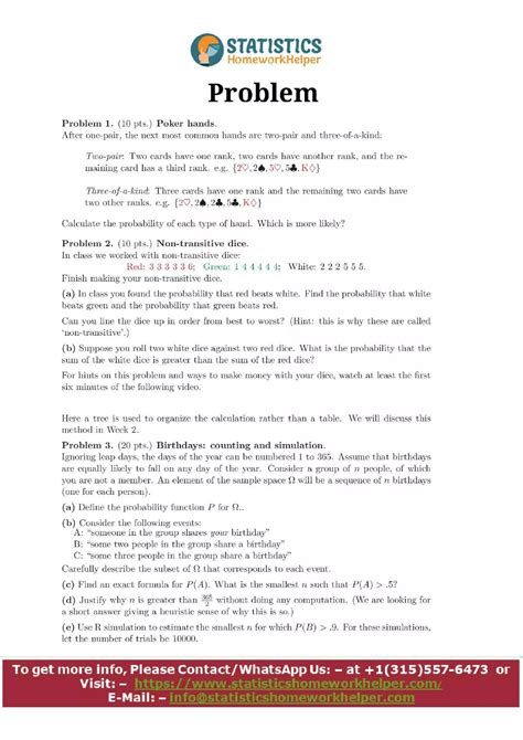 Write My Statistics Homework Pdf