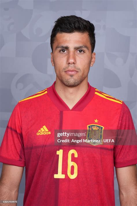 Rodri Of Spain Poses During The Official Uefa Euro 2020 Media Access