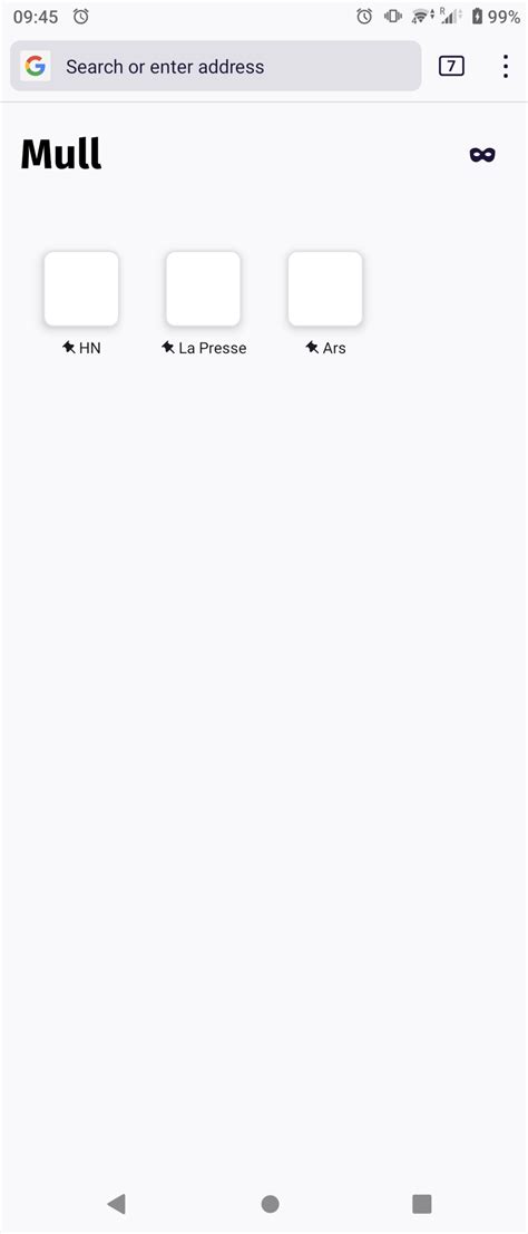 Mull Specific Issue Mull Forgets About Bookmarks Randomly Issue Divested Mobile