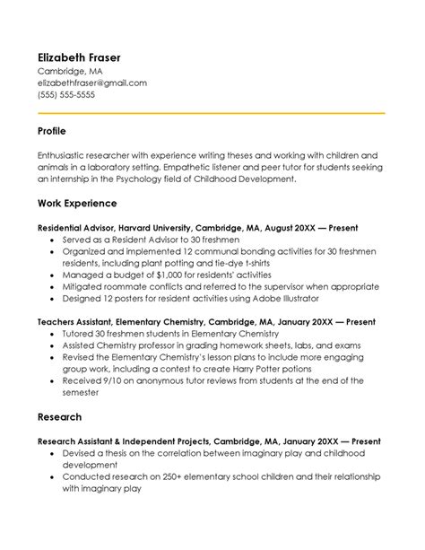 Reverse Chronological Resume Explained Free Templates