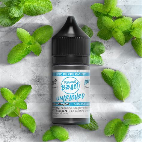 Epic Peppermint Vape Flavour Beast Unleashed E Liquid