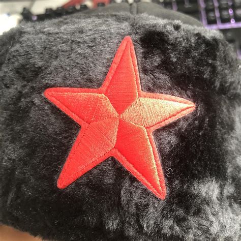 Russian Red Soviet Star Ushanka Hat Communist Depop