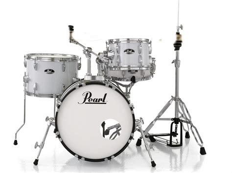 Mensageiro Musical Bateria Pearl Roadshow Rs584c33 18 14 10 13 Pure White