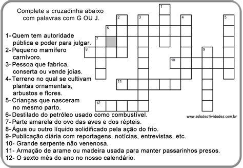 Aprendendo A Ensinar Ensinando A Aprender Atividades Com CaÇa Palavras E Cruzadas Classes
