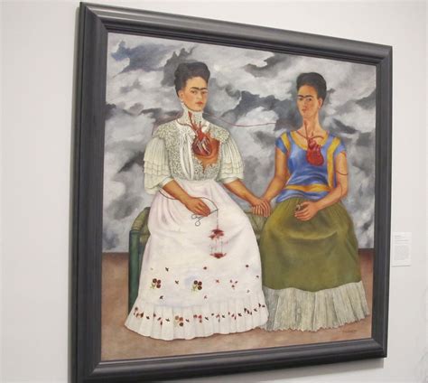 Las Dos Fridas The Two Fridas 1939 Frida Kahlo Oil On C Flickr