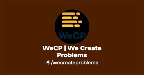 wecp we create problems instagram facebook linktree