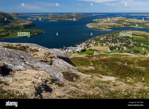 Lauvsnes Flatanger Kommune Nord Tröndelag Fylke Norwegen