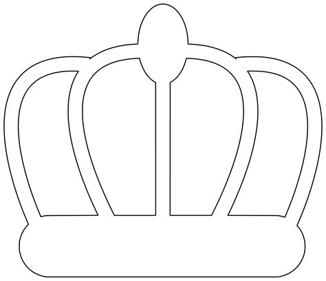 Shape Of Crown Free Printable Papercraft Templates