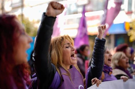 International Womens Day Protests Demand Equal Rights And An End To