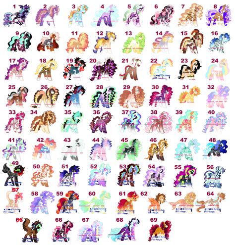 9 Mlp Adopts Collab Leftovers Sale Open 6769 By Mh Adopts On Deviantart