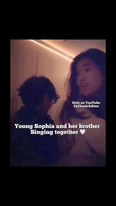 Sophia And Her Brother 🤍🤍 Katseye Sophialaforteza Youtube