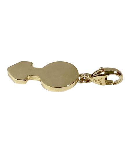 Cartier Yellow Gold Male Sex Symbol Charm Pendant For Sale At 1stdibs