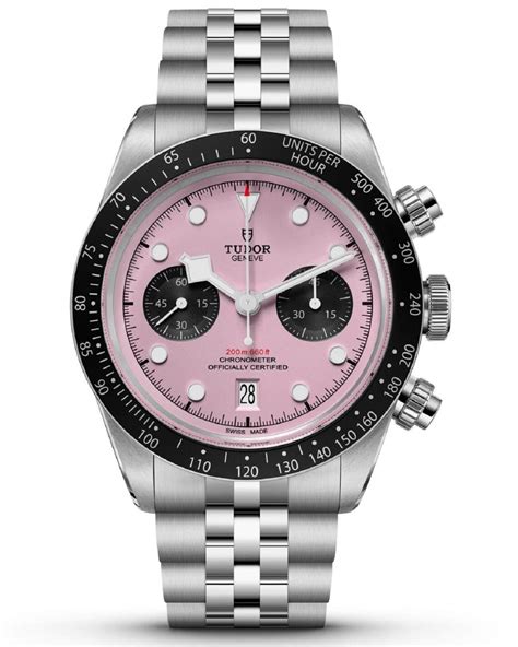 Pink Tudor Bb Chrono I Love You R1688time