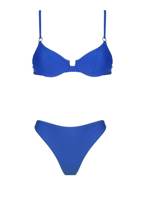 Marie Bikini Royal Blue Shani Shemer Swimwear