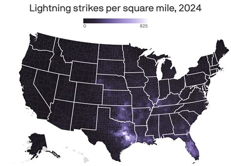 Louisianas Parishes With The Most Lightning Strikes Axios New Orleans