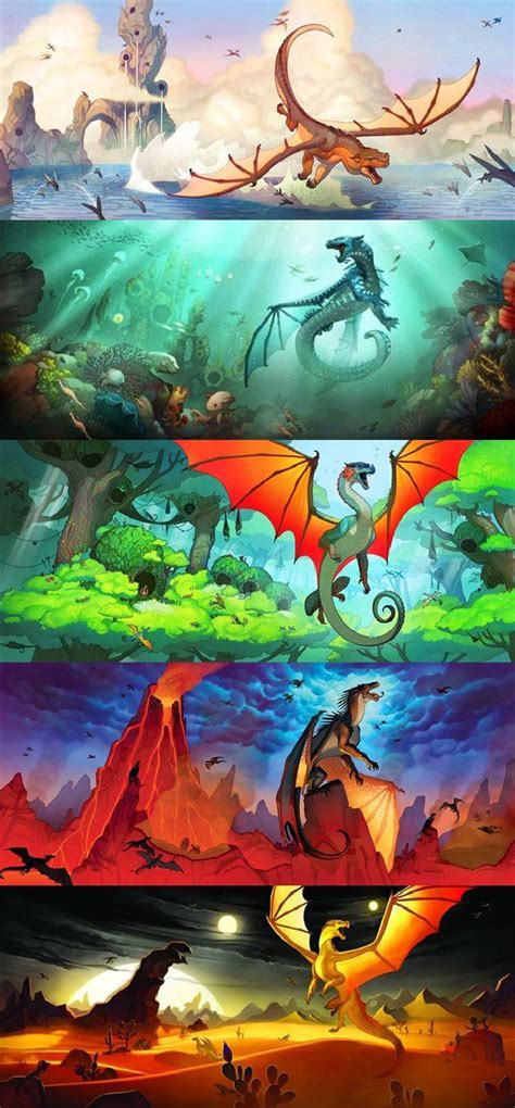 Wings Of Fire Dragons Wallpapers Top Free Wings Of Fire Dragons
