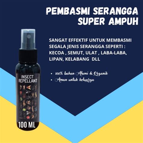 Hot Insect Repellent Cockroach Caterpillar Centipede Ant Mites Wasp Powerful Shopee Philippines