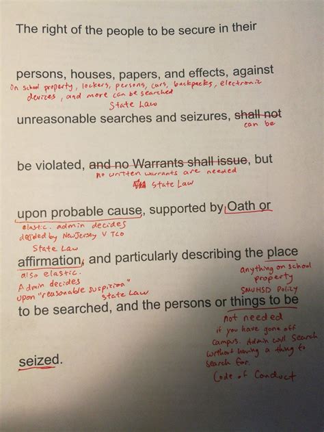 The Permeable 4th Amendment In Schools The Burlingame B