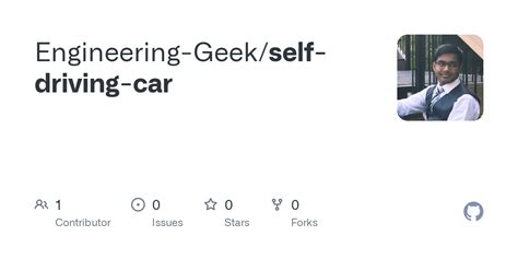 GitHub Engineering Geek Self Driving Car
