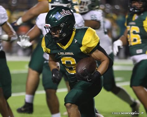 D1 Football Leilehua Vs Aiea Fri Sep 8 2023 Hawaii High School
