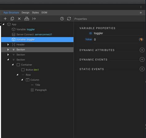 Toggle Any Element Visibility Not Working Wappler General Wappler Community