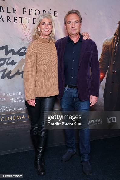 Gilles Cohen And Karine Paschal Attend The Vaincre Ou Mourrir News Photo Getty Images
